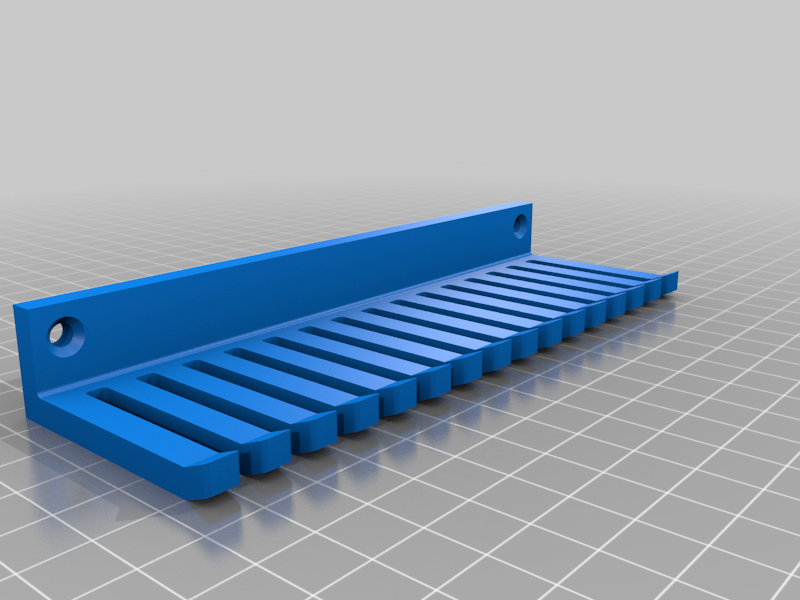 🔌 Cable rake・Free STL File for 3D printing・Cults