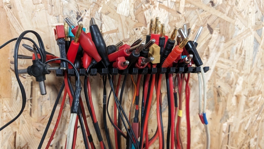 🔌 Cable rake・Free STL File for 3D printing・Cults