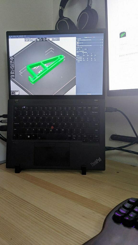 Fichier 3D gratuit Support vertical pour thinkpad t14 💻・Modèle ...