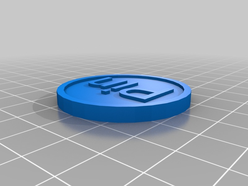 Free 3D file Pinned Token 🪙 ・3D printer model to download・Cults