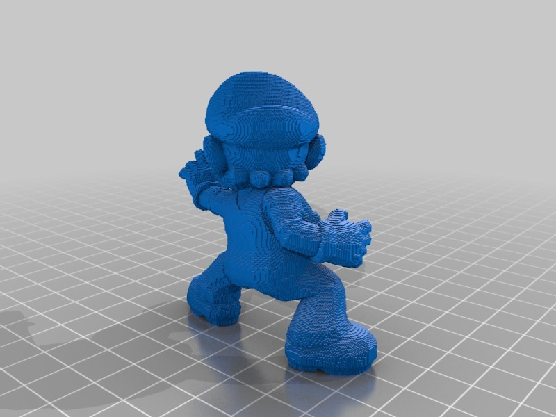 Free 3D file (3D Slash) Mario 👽 ・Model to download and 3D print・Cults