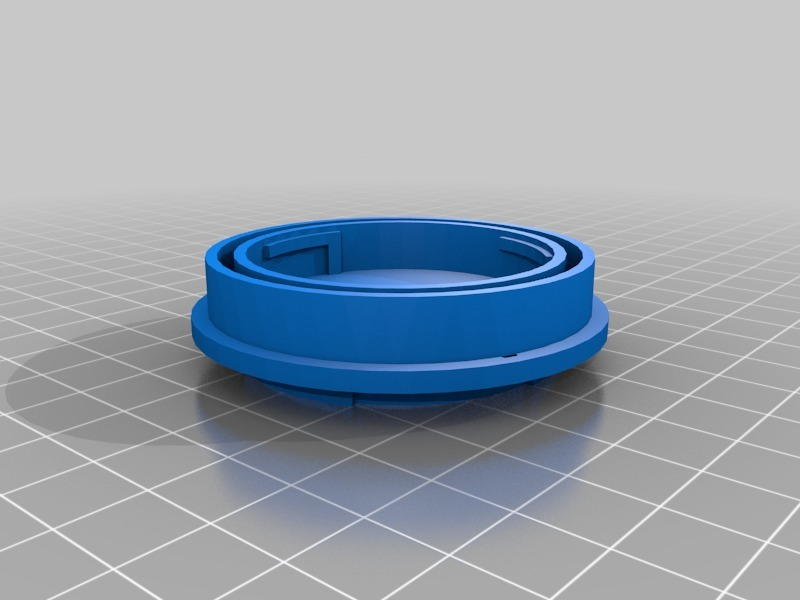 🗻 Peak Design F mount to Fuji X mount adapter・Free 3D File for ・Cults