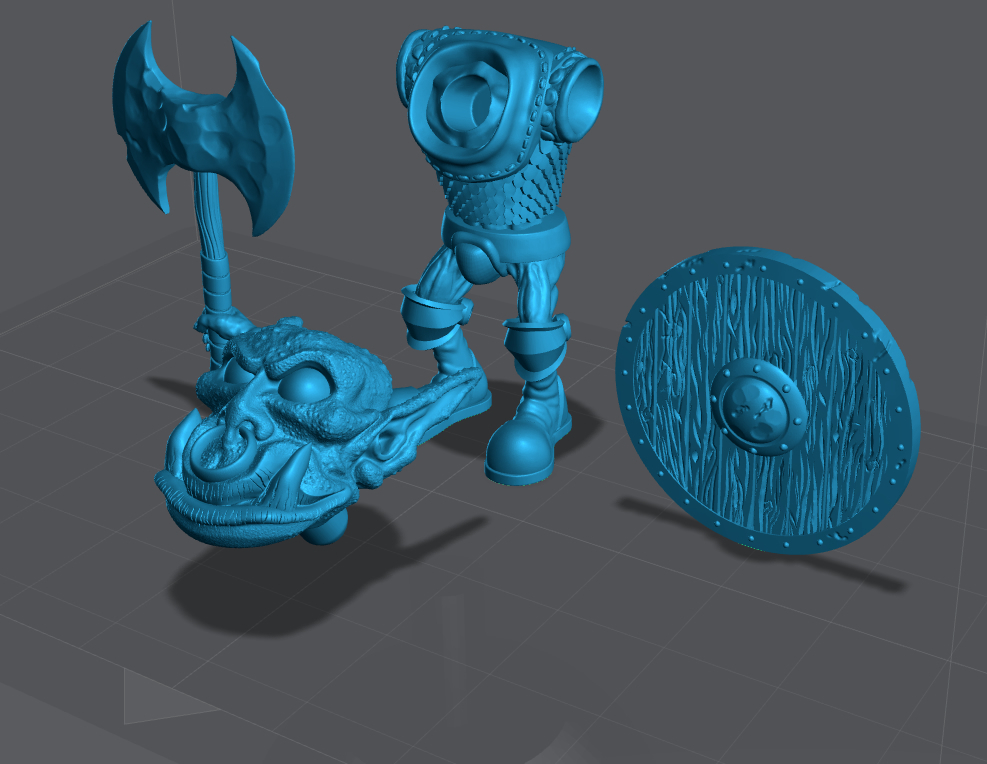 Free STL file Vogland Orc miniature ⚔ ・3D printable model to download・Cults