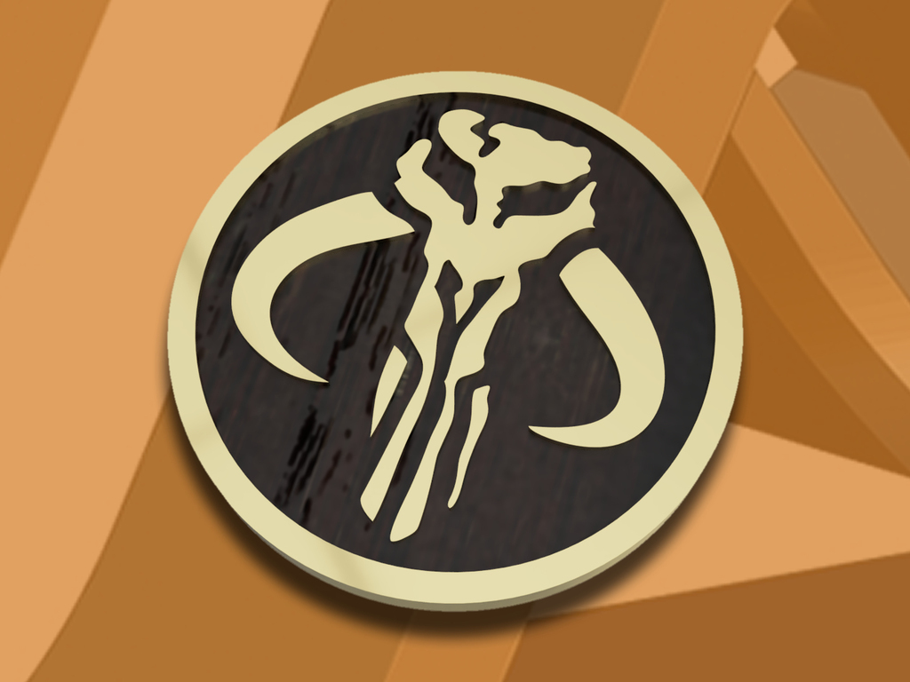🪙 Mandalorian Mythosaur Coin / Token・Free 3D File for ・Cults