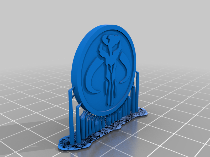 🪙 Mandalorian Mythosaur Coin / Token・Free 3D File for ・Cults