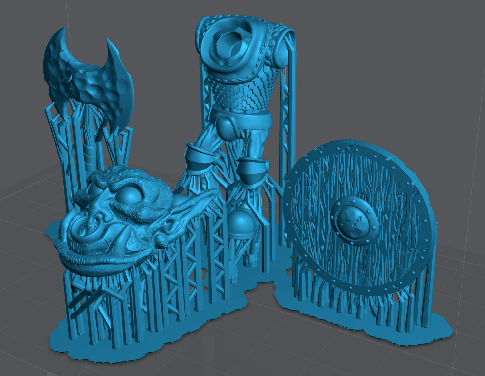 Free STL file Vogland Orc miniature ⚔ ・3D printable model to download・Cults