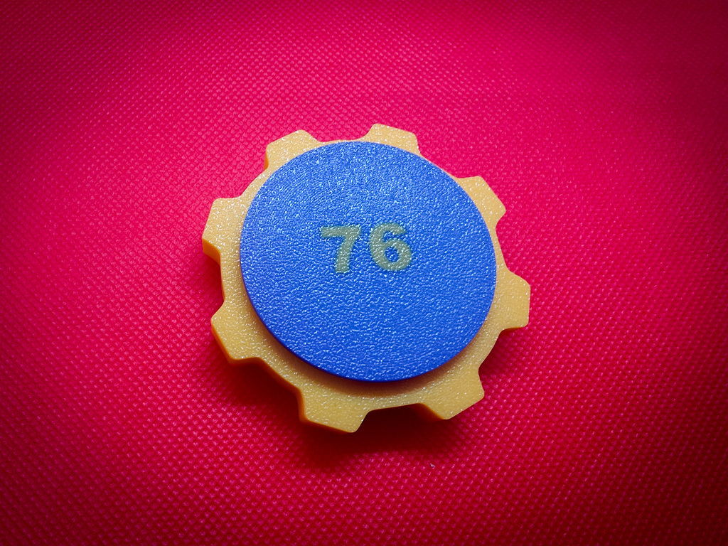 👌 Fallout Vault Number Fidget Toys・Free 3D File for ・Cults