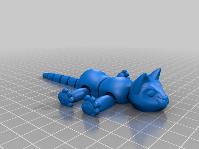 🐱 Fabulous Flexi Felines - AKA Flexi Cats・Free STL File for 3D printing ...