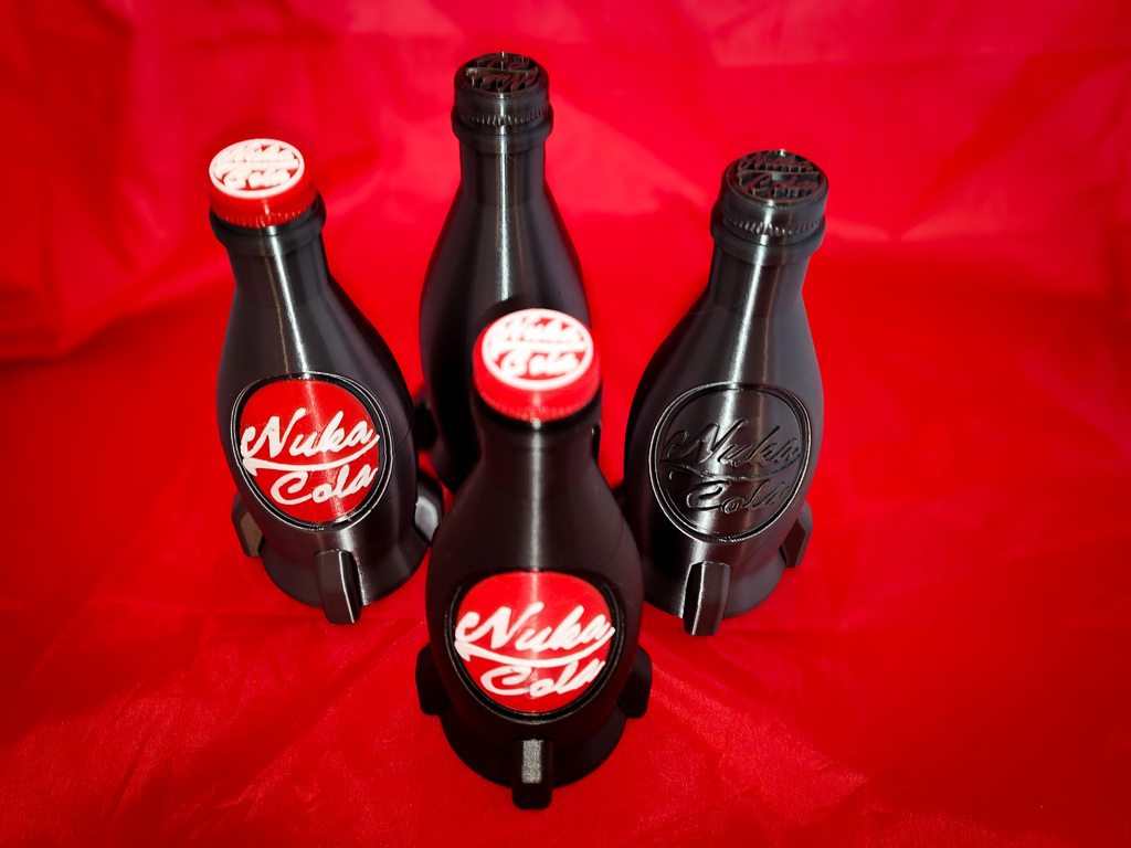 🍾 Nuka Cola Bottle Replica・Free 3D File for ・Cults