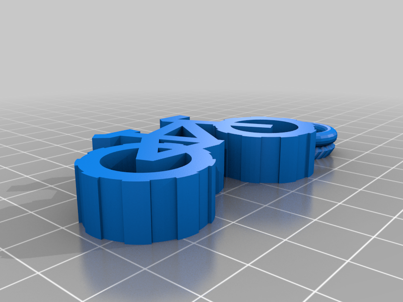 Free 3D file Mountain Bike Keyring ⛰️ ・Model to download and 3D print・Cults