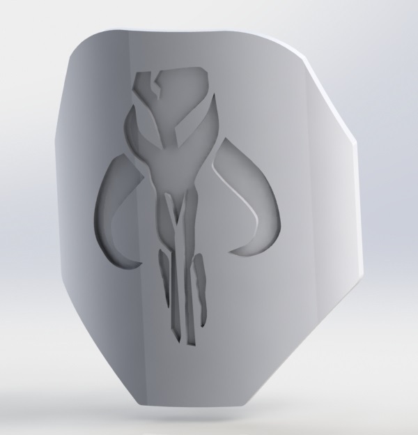 🎨 Mandalorian shoulder pad・Free 3D File for ・Cults