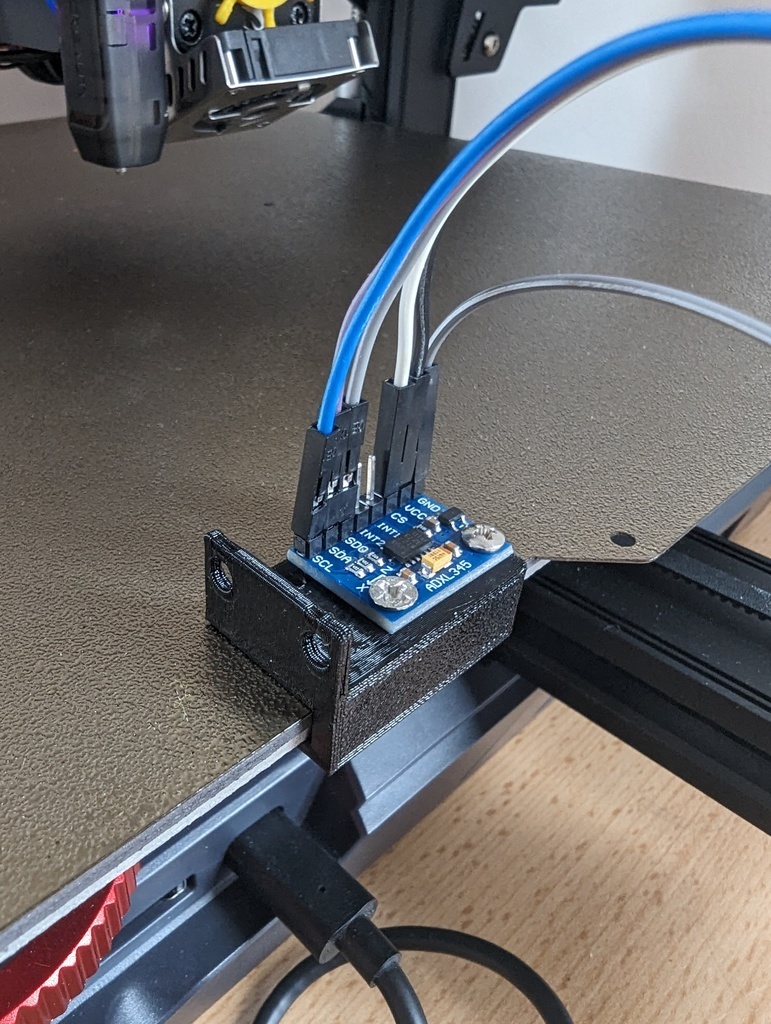 Creality Ender 3 S1 Plus Pro Sprite Extruder ADXL345 mount X & Y・Free 3D File for ・Cults