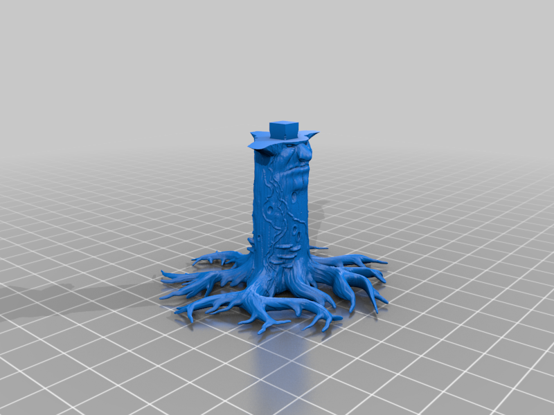 Free 3D file Awakened Tree Bottom 🌳 ・3D printing model to download・Cults