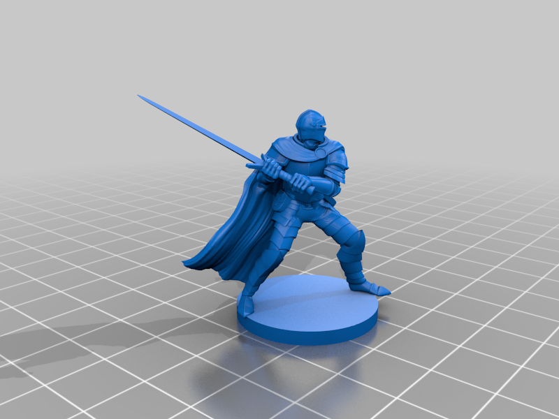 Free 3D file Knight Male ♂️ ・3D printer design to download・Cults