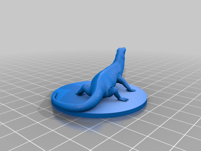 🦎 giant lizard・Free 3D File for ・Cults