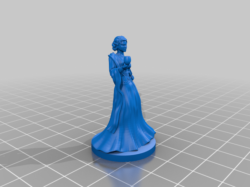 🧞‍♂️ noblewoman・Free 3D File for ・Cults