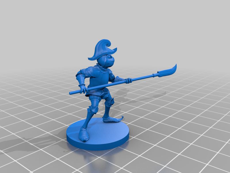 🧞‍♂️ bullywog knight 2・Free 3D File for ・Cults