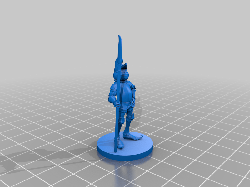 🧞‍♂️ Bullywog knight 1・Free 3D File for ・Cults