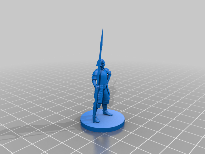 Free 3D file Guard Female 💂 ・3D printer design to download・Cults