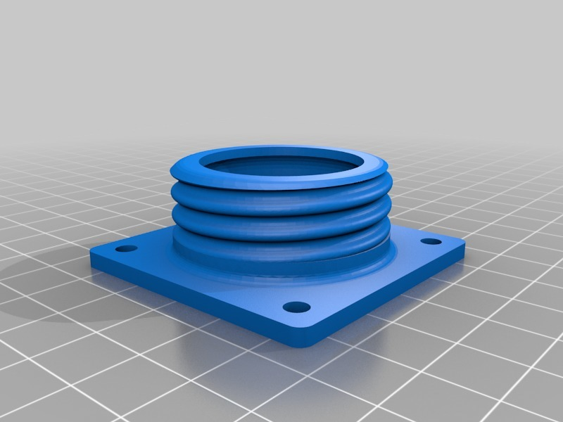 Free 3D file GOST 40mm gas mask flange 🎭 ・3D print object to download・Cults