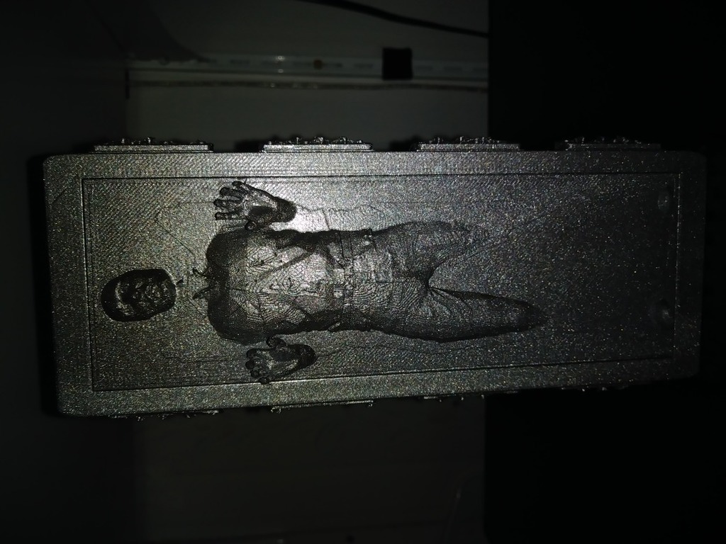 3D print Han Solo in Carbonite・Cults