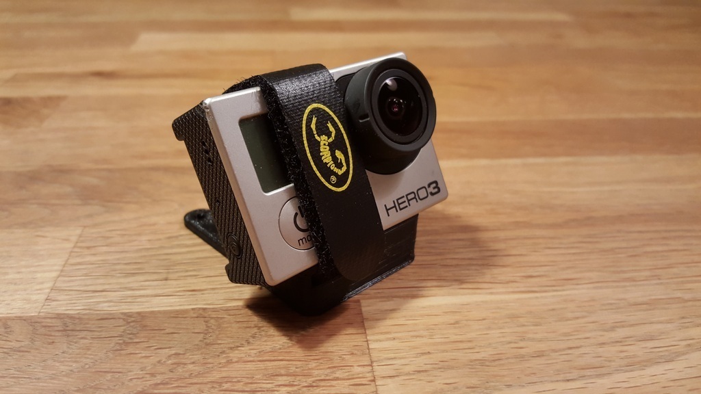 Free 3D file Quad GoPro Mount 40 degrees 🚁 ・3D print design to download ...