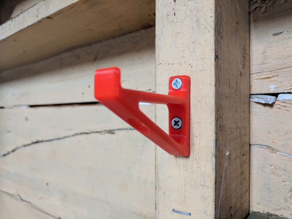 Free 3D file Wide Wall Hook 🪝 ・3D printing design to download・Cults