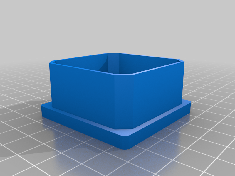 Free 3D file 50mm Square Fence Post Cap 🟪 ・3D printer model to download ...