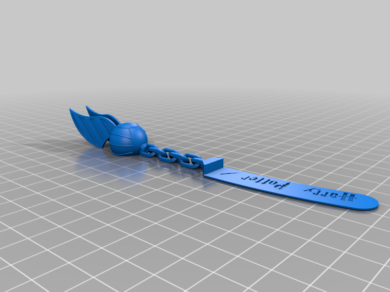 🔖 Harry potter bookmark・Free 3D File for ・Cults