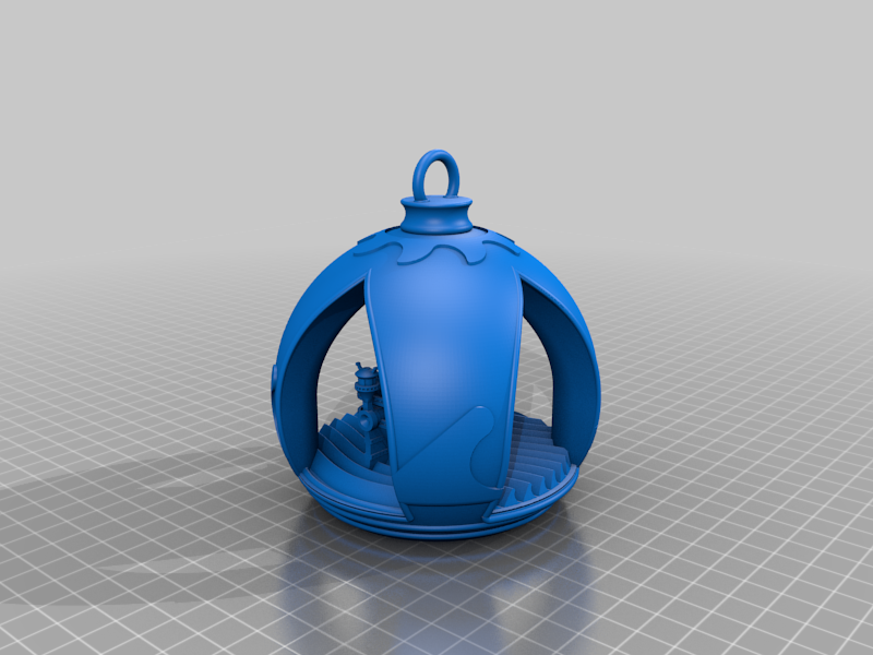 🔔 Thousand sunny X-Mas Bell PiP・Free STL File for ・Cults