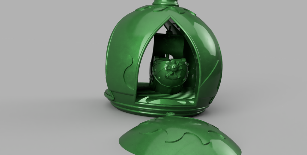 🔔 Thousand sunny X-Mas Bell PiP・Free STL File for ・Cults