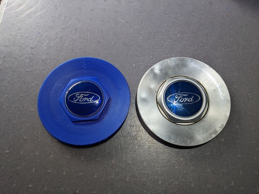 🚙 Ford XR4 (ST150) Wheel Centre Cap for 17" Factory Rims・Free 3D File ...