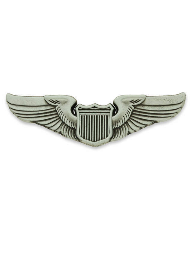 🧑‍ ️ USAF Basic Pilot Badge.・Free 3D File for ・Cults
