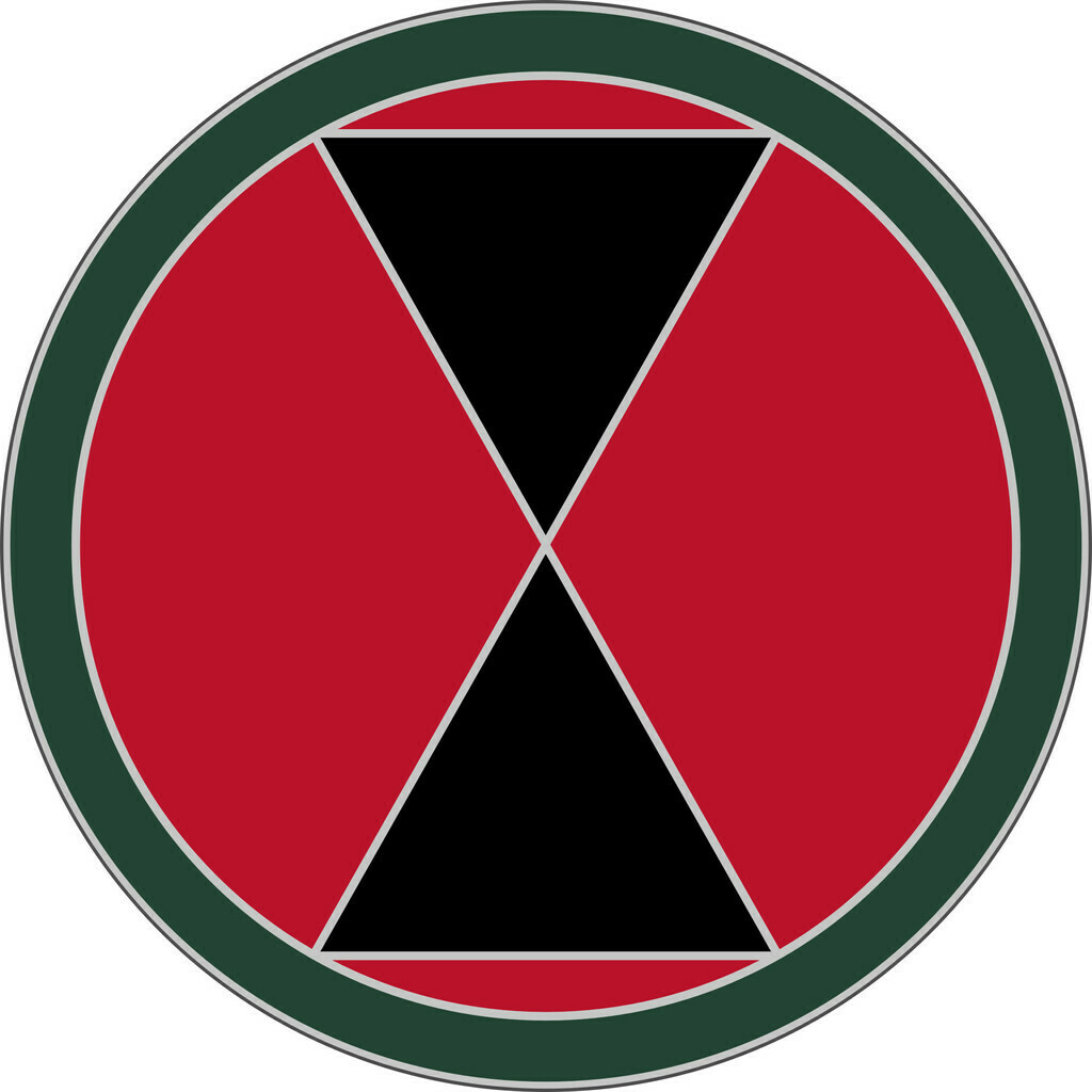 🪖 7th Infantry Division・Free 3D File for ・Cults