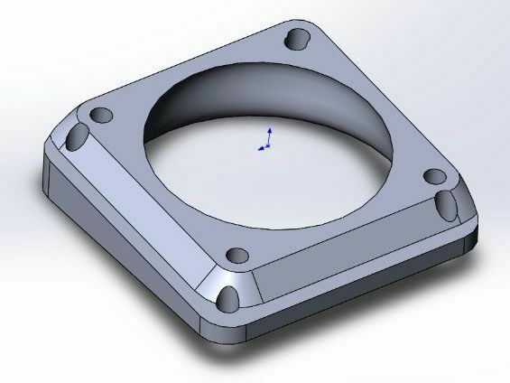 🚁 35 to 40 mm fan adapter・Free 3D File for ・Cults