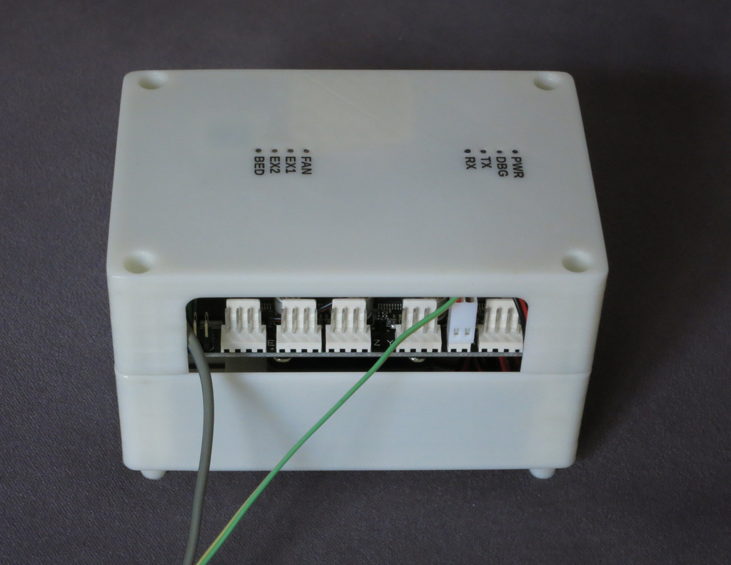 Free 3D file minitronics v2.0 board case with led guide and fan mount 🧞‍♂️ ・3D printable design ...