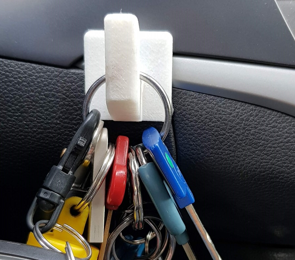 🚗 Car Keys Hook・Free 3D File for ・Cults