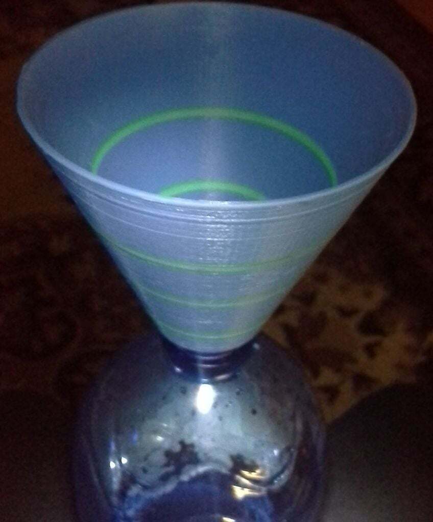 3D print a funnel for a cola bottle・Cults