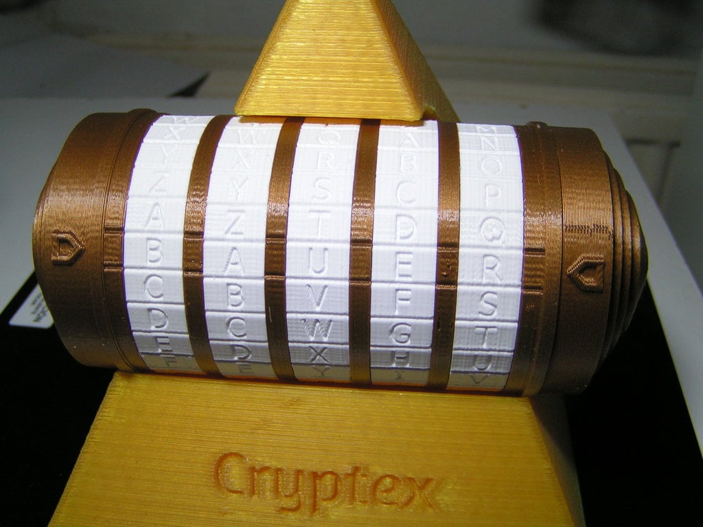 3D printable Cryptex booth・Cults