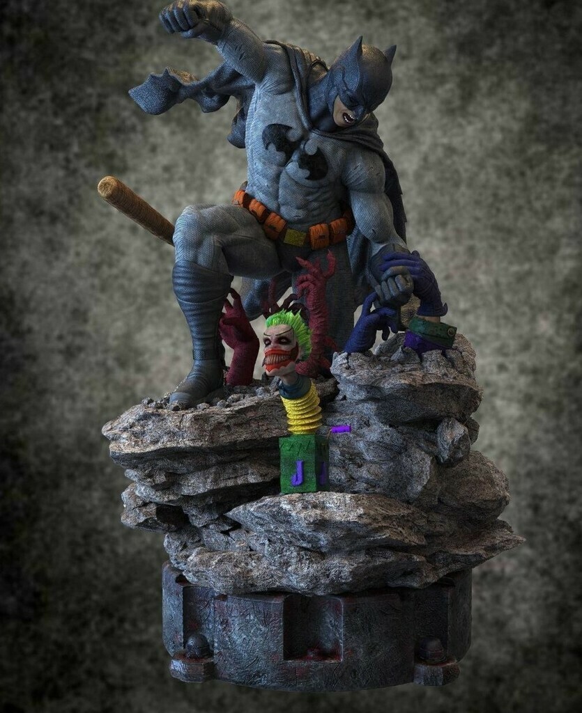 🧞‍♂️ batman・Free 3D File for ・Cults