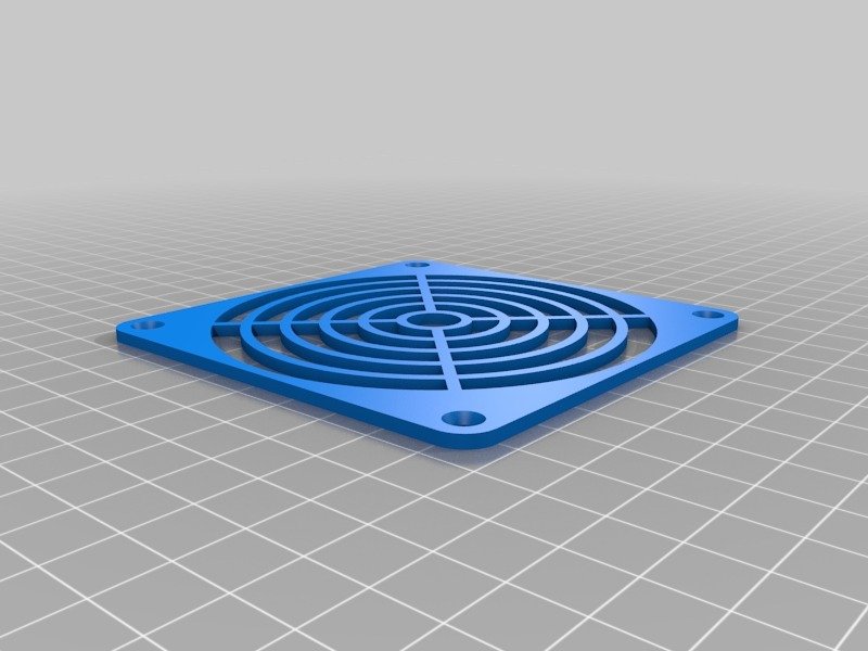 Free 3D file Base My Customized Fan grill (Customizer) 🔌 ・3D printing ...