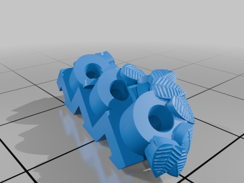 👥 Charr druid・Free 3D File for ・Cults