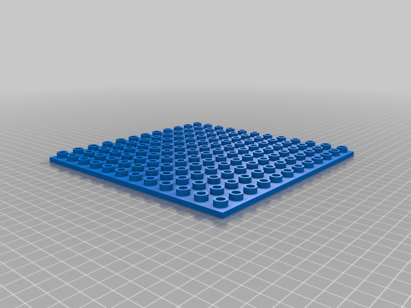 Free 3D file Duplo Base Plate 🏗 ・Design to download and 3D print・Cults