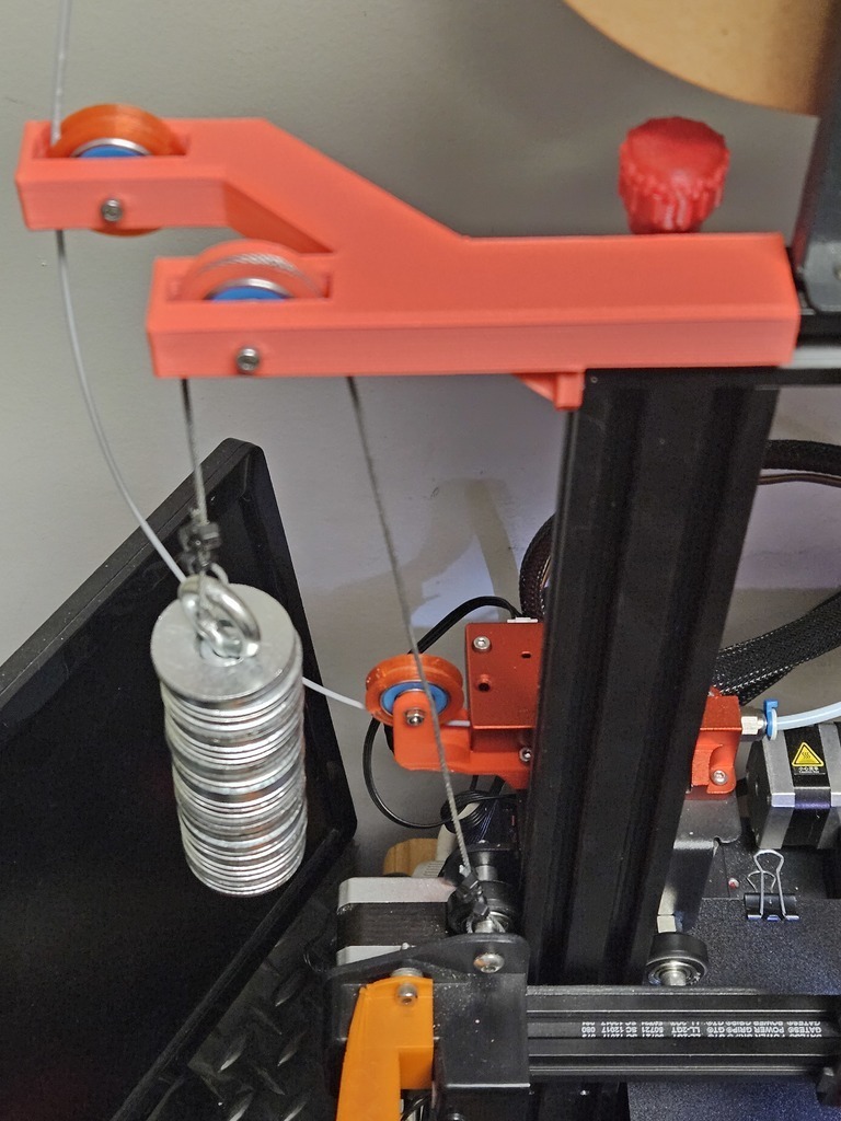 🪢 Aquila X2 filament & counterweight arm・Free 3D File for ・Cults