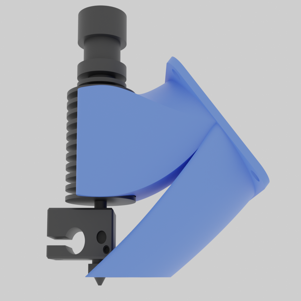 Free 3D file 2-in-1 fan duct: Strong clamp remix for E3D V6 💪 ・3D ...