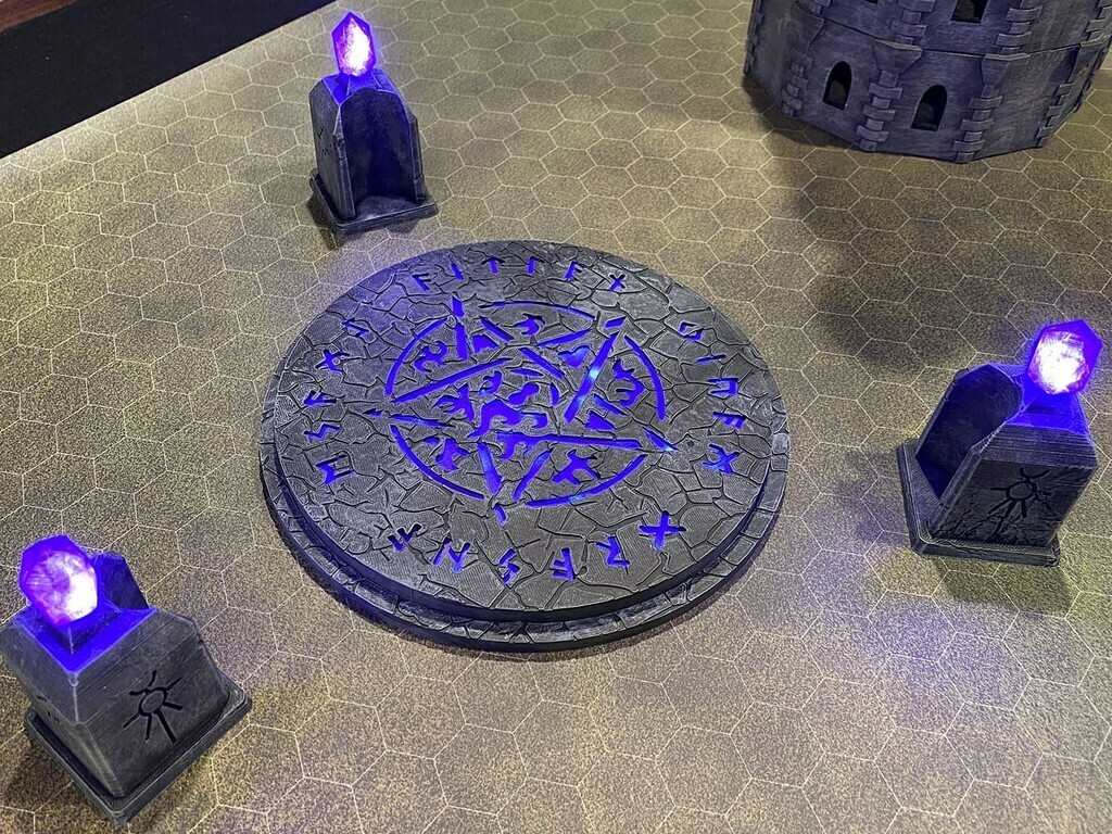 🧸 Sacrificial Arcane Pylon・Free 3D File for ・Cults