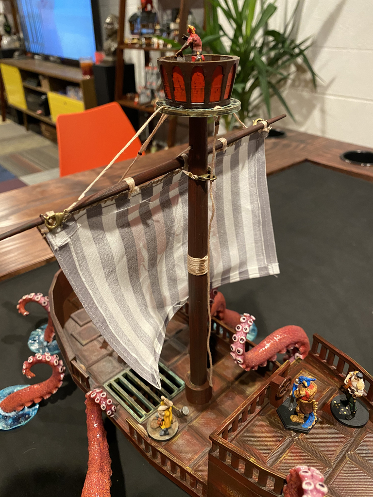 🤏 D&D Small Ship Remix and Additions・Free 3D File for ・Cults