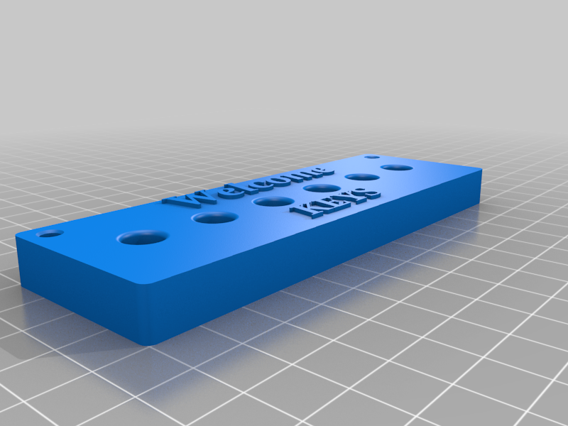 Free 3D file Key Wall Hanger 🔑 ・3D printing design to download・Cults