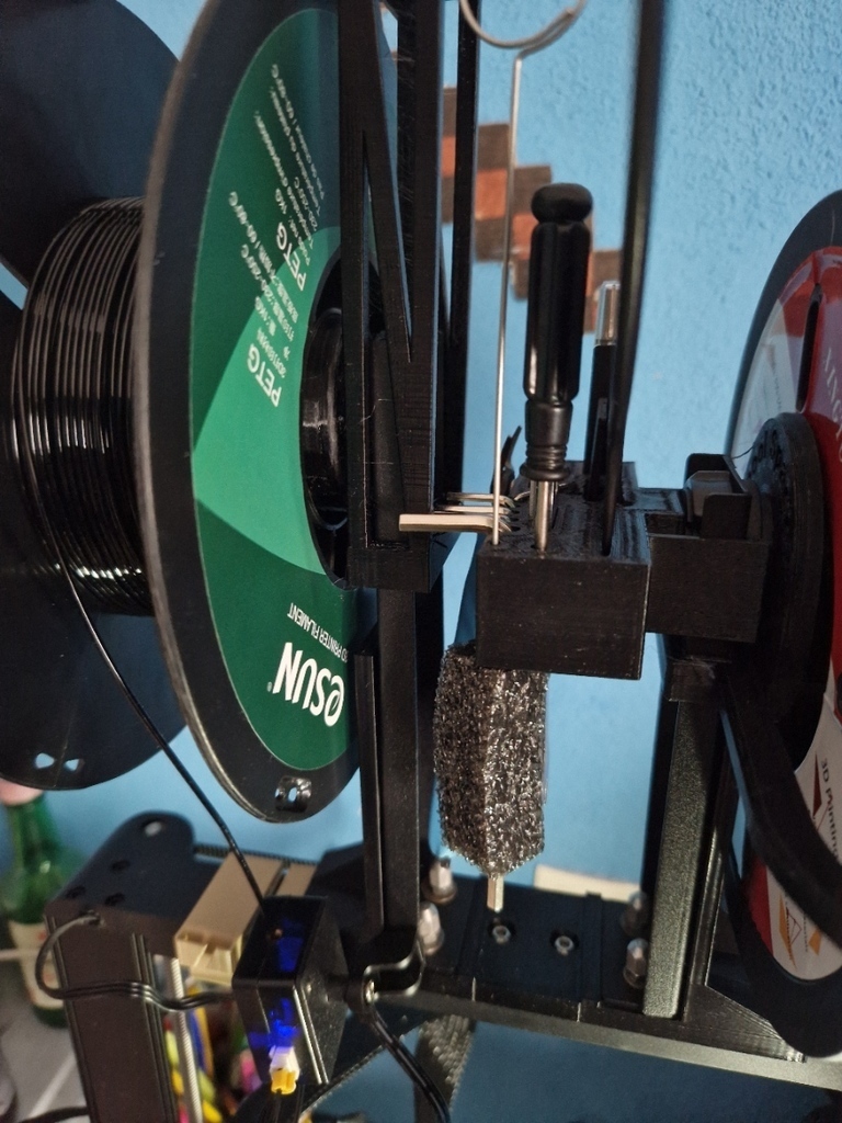 Free 3D file Spool Frame dual for Creality Ender 3 V3 SE 🖼️ ・3D ...