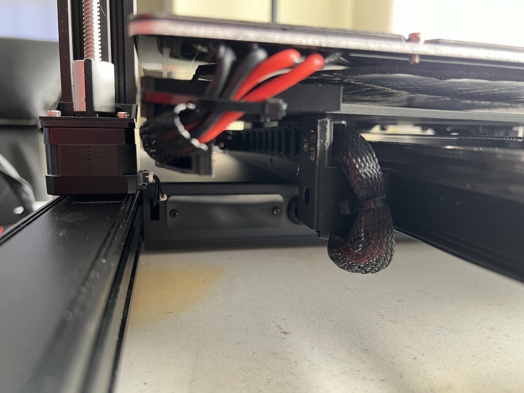 🔌 CR-M4 Y-Axis Cable Drag Chain Mounts・Free 3D File for ・Cults